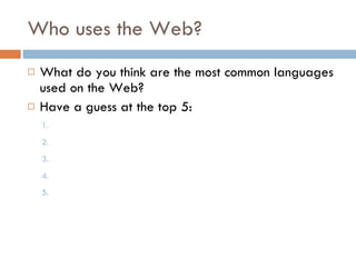M4 - Computing - The Internet | PPT