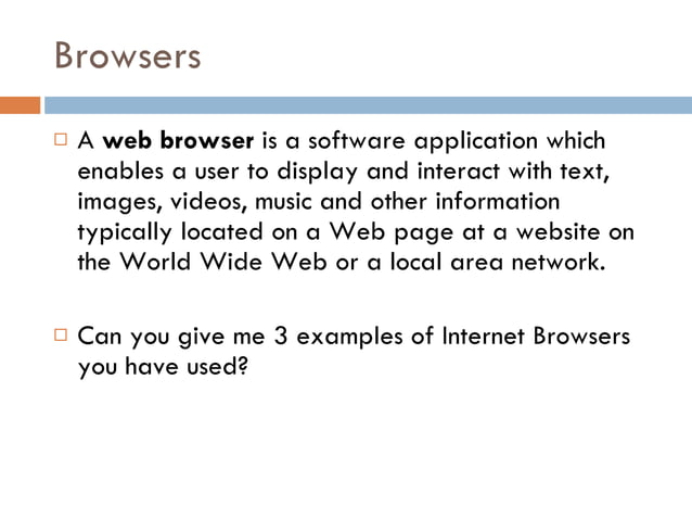 M4 - Computing - The Internet | PPT