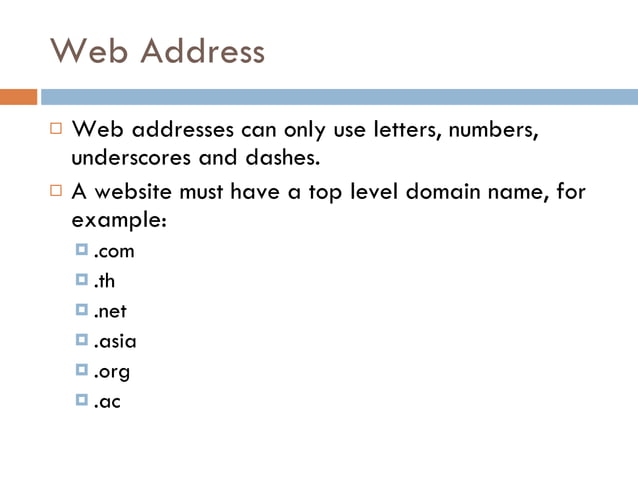 M4 - Computing - The Internet | PPT
