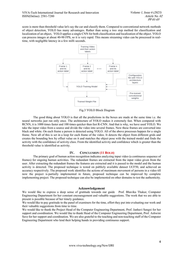 A Review on Human Activity Recognition System | PDF