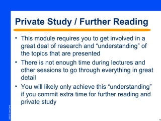 COMP08003 - Business Computer Networks - Overview of Module | PPT
