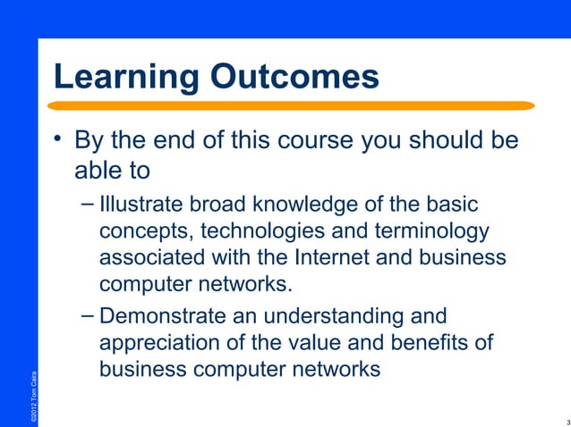 COMP08003 - Business Computer Networks - Overview of Module | PPT