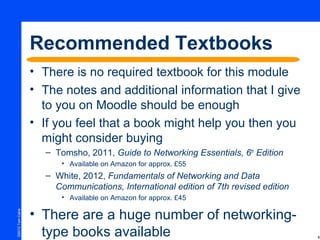 COMP08003 - Business Computer Networks - Overview of Module | PPT