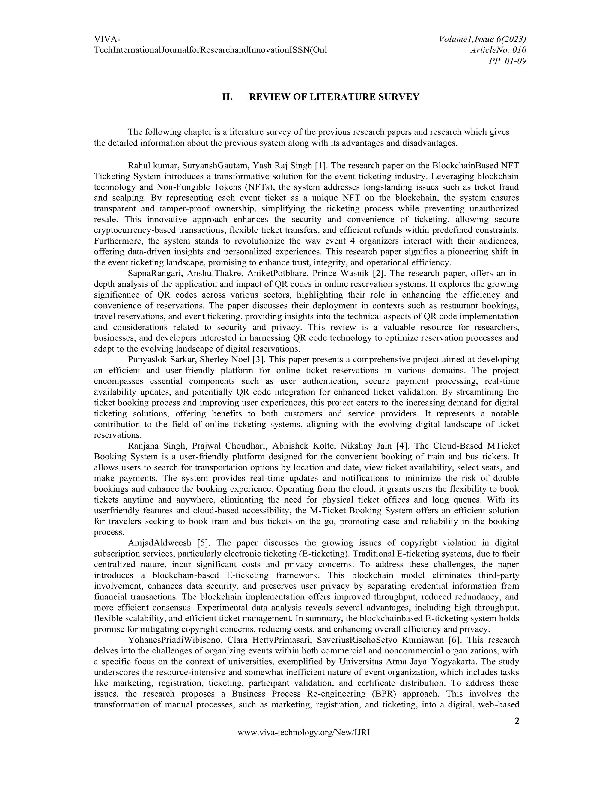 UNIPASS: A TICKETING SYSTEM in Blockchai | PDF