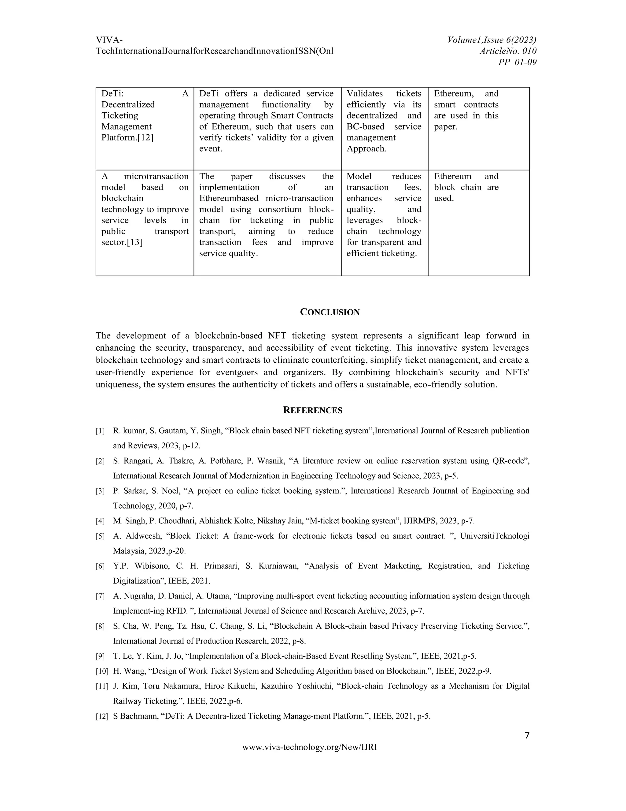 UNIPASS: A TICKETING SYSTEM in Blockchai | PDF