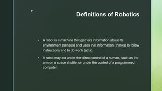 AI and Robotics | PPT