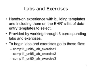 Creating Data Entry Templates | PPTX