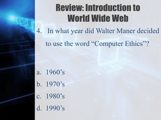 Internet Applications | PPTX