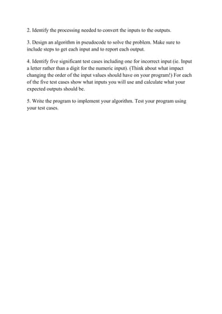 Comp 122 lab 2 lab report and source code | DOC