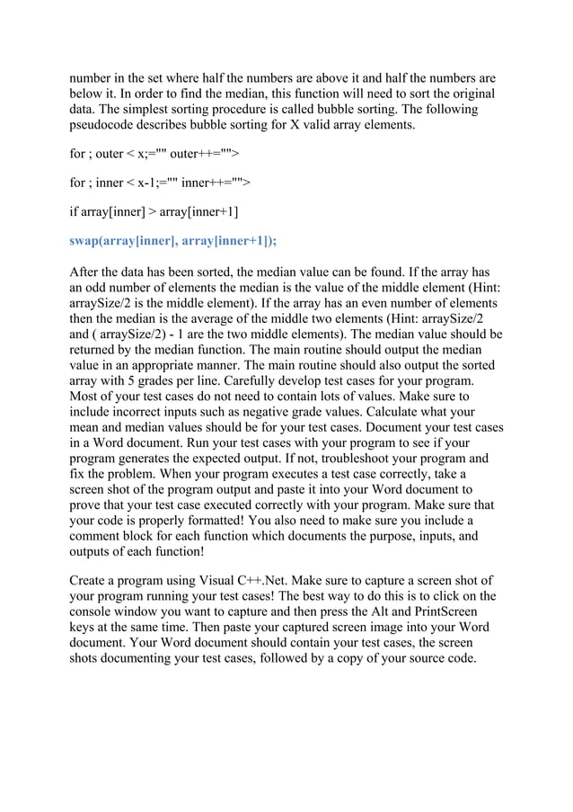 Comp 122 lab 6 lab report and source code | DOC