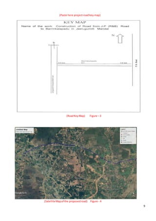 DPR Model Template for Rural Roads Upgradation in Andhra Pradesh | DOCX