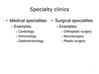 Delivering Healthcare (Part 2) Lecture B | PPT