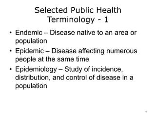 Public Health (Part 1) Lecture B | PPTX