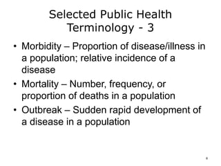 Public Health (Part 1) Lecture B | PPTX