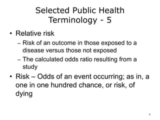 Public Health (Part 1) Lecture B | PPT