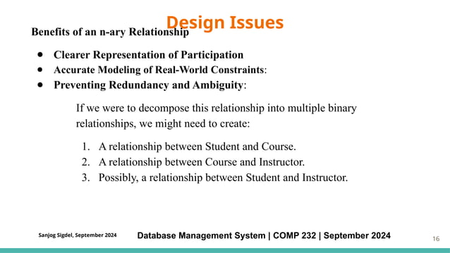 COMP232 DBMS Lecture 5 - Database Design (1).pptx