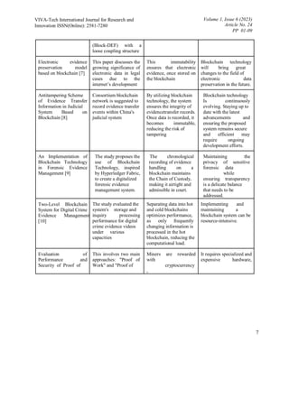 A Review on Blockchain based Legal Vault | PDF