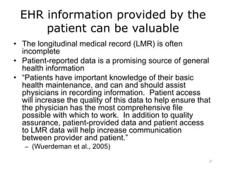 Patient Centered Care | Unit 5c Lecture | PPTX