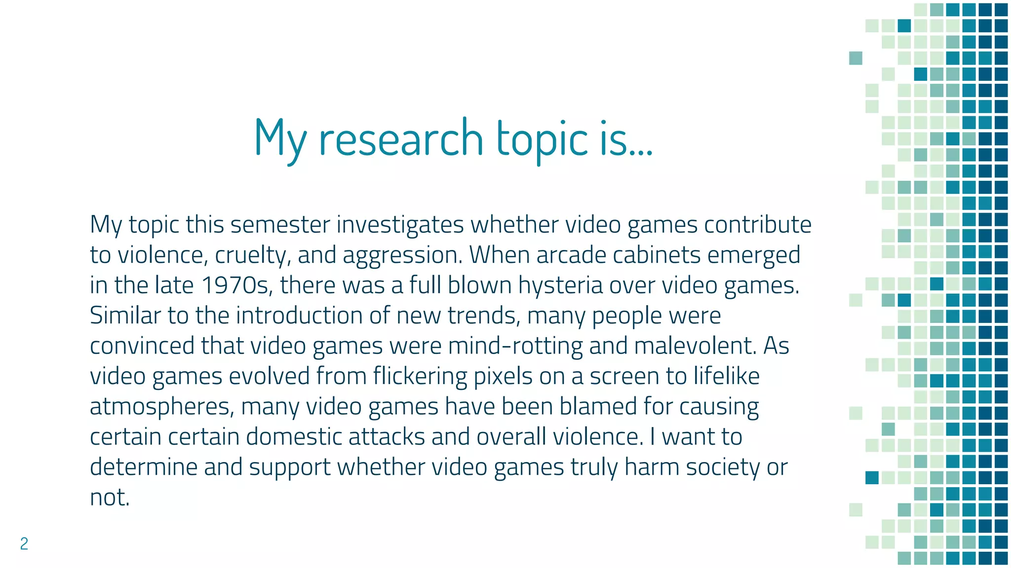 Comp 2 Research Topic PPT | PPT