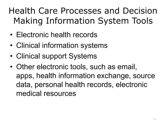 Health Care Processes and Decision Making_Lecture 3_ slides | PPTX