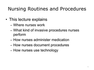 Nursing Care Processes Lecture 3_slides | PPTX