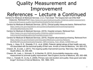 Quality Measurement and Improvement_lecture 1_slides | PPTX