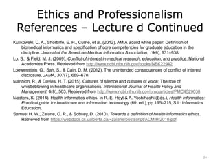 Ethics & Professionalism Lecture 4_slides | PPTX