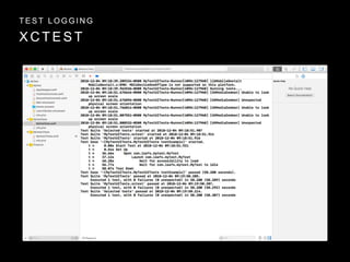 iOS quick grab on XCTest XCUITest | PPT