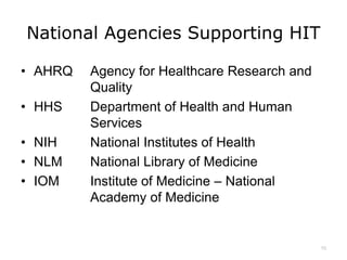 What is Health Information Management and Technology lecture slides | PPT