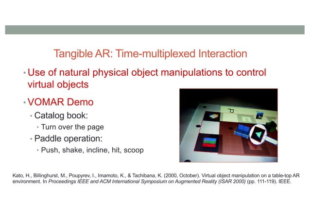 2022 COMP4010 Lecture5: AR Prototyping | PPT