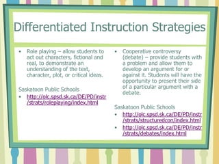 Differentiation Presentation | PPTX