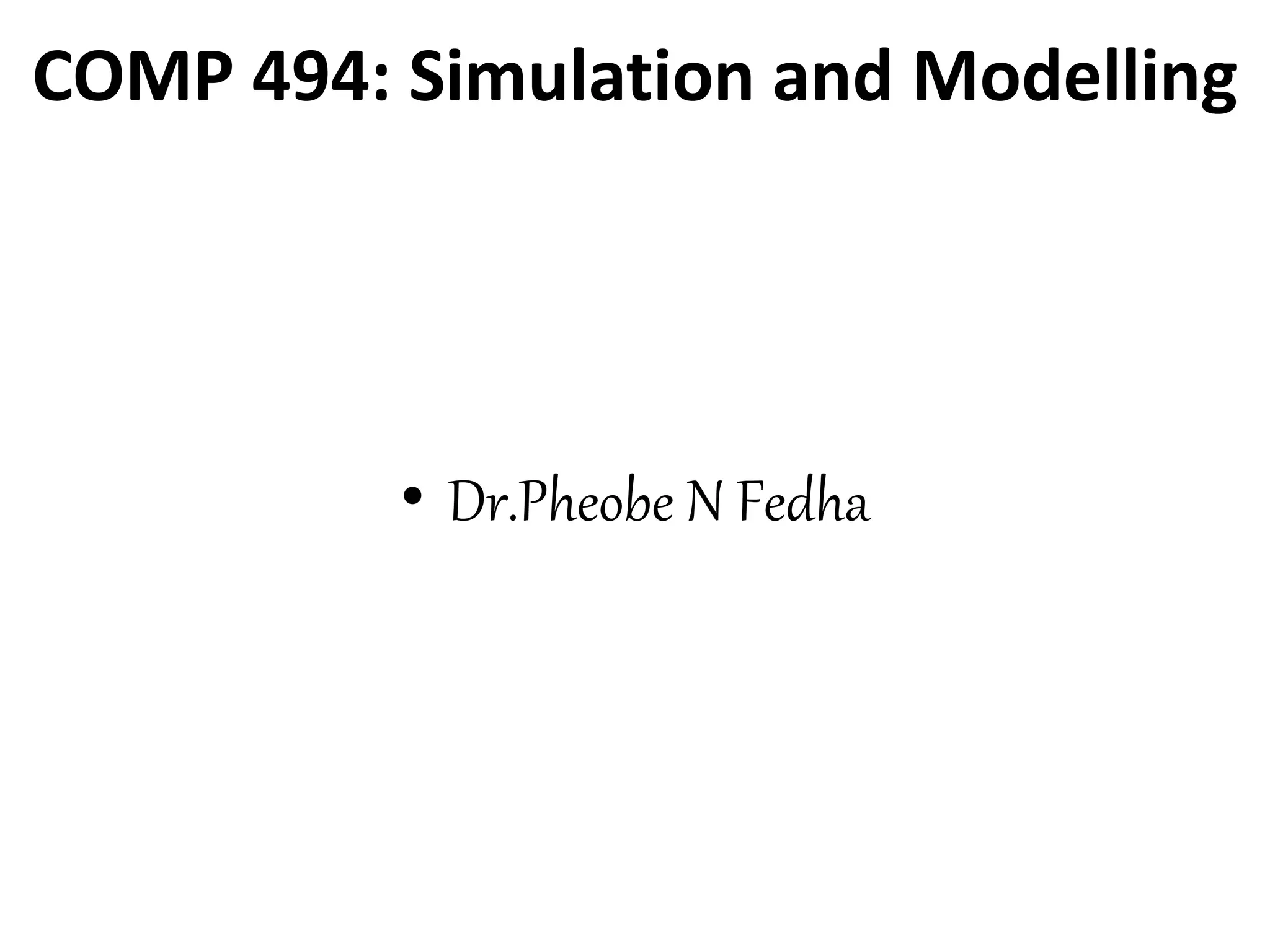 Simulation and Modelling Reading Notes.pptx