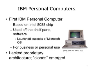 Basic Computing Concepts Including History | Lecture 2D | PPTX