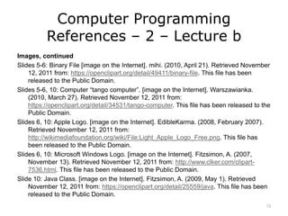 Computer Programming - Lecture B | PPT
