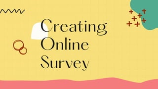 Computer 6 - Creating Online Surveys | PDF