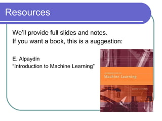 COMP60431 Machine Learning Advanced Computer Science MSc | PPT | Technology & Computing