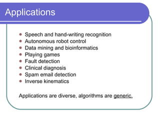 COMP60431 Machine Learning Advanced Computer Science MSc | PPT ...