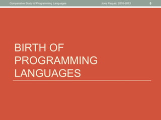 History of Computer programming languages 6411.111.history.ppt