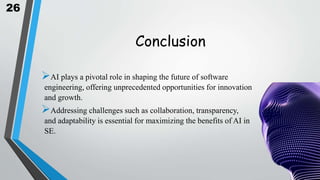 ARTIFICIAL INTELLIGENCE IN SOFTWARE ENGINEERING | PPTX
