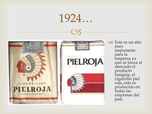 Compañía nacional de tabaco colombiana | PPTX
