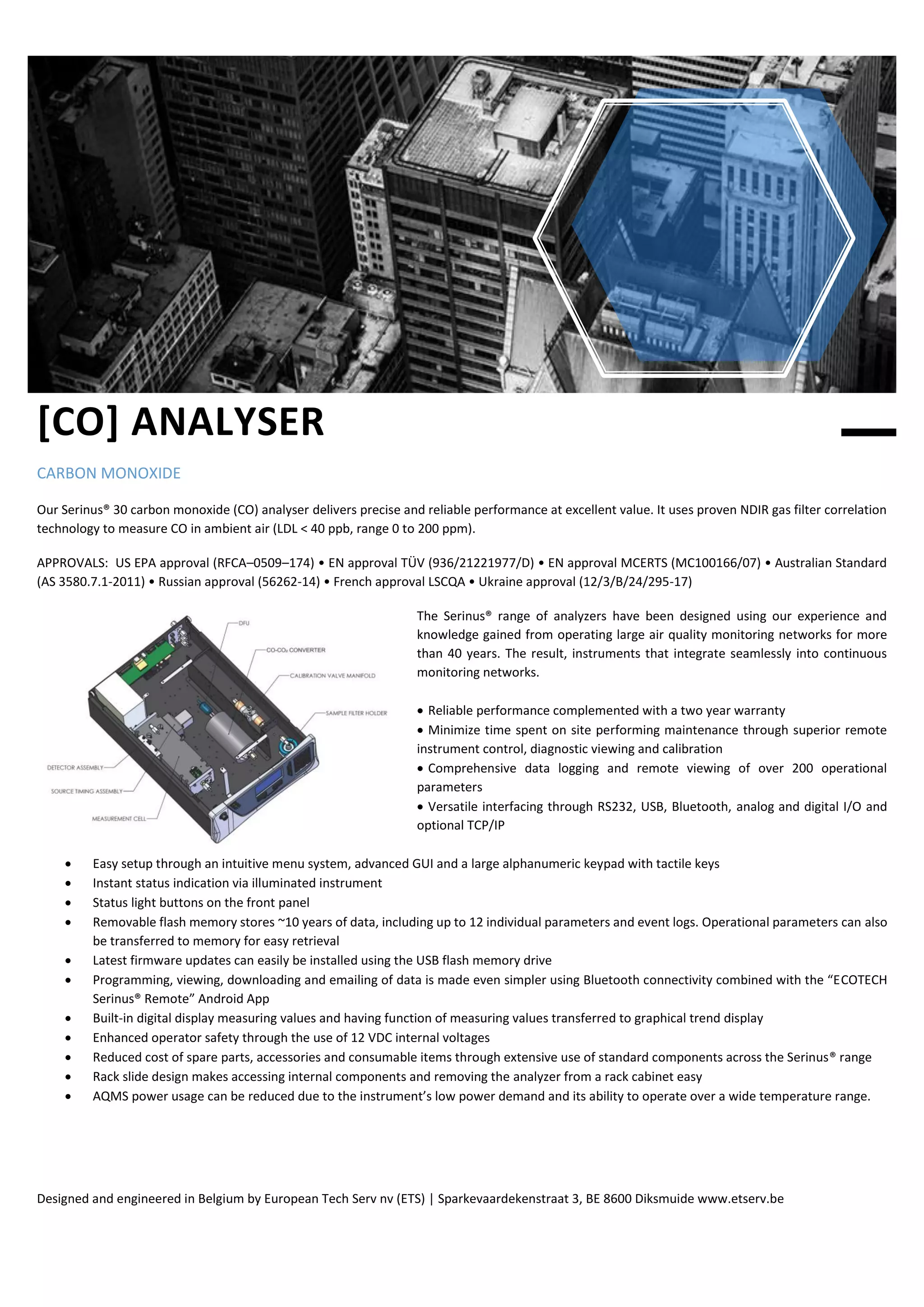COMETS: compact ambient air monitoring station by ETS | PDF