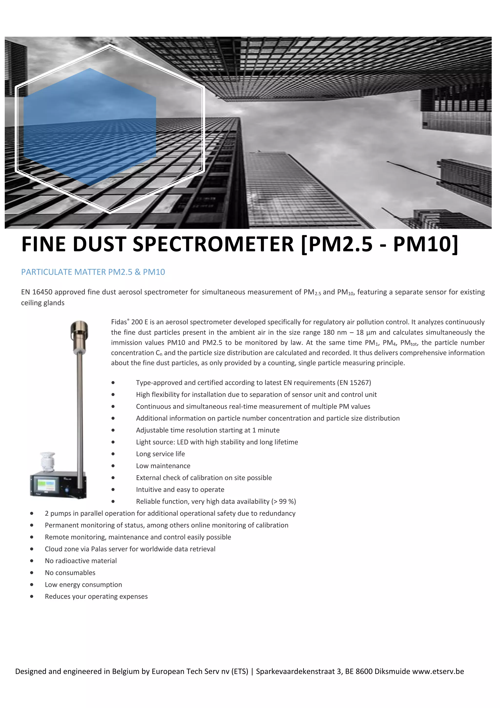 COMETS: compact ambient air monitoring station by ETS | PDF