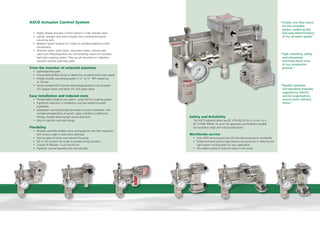 ASCO Compact Actuator Control System | PDF