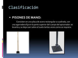 Compactadores manuales | PPTX