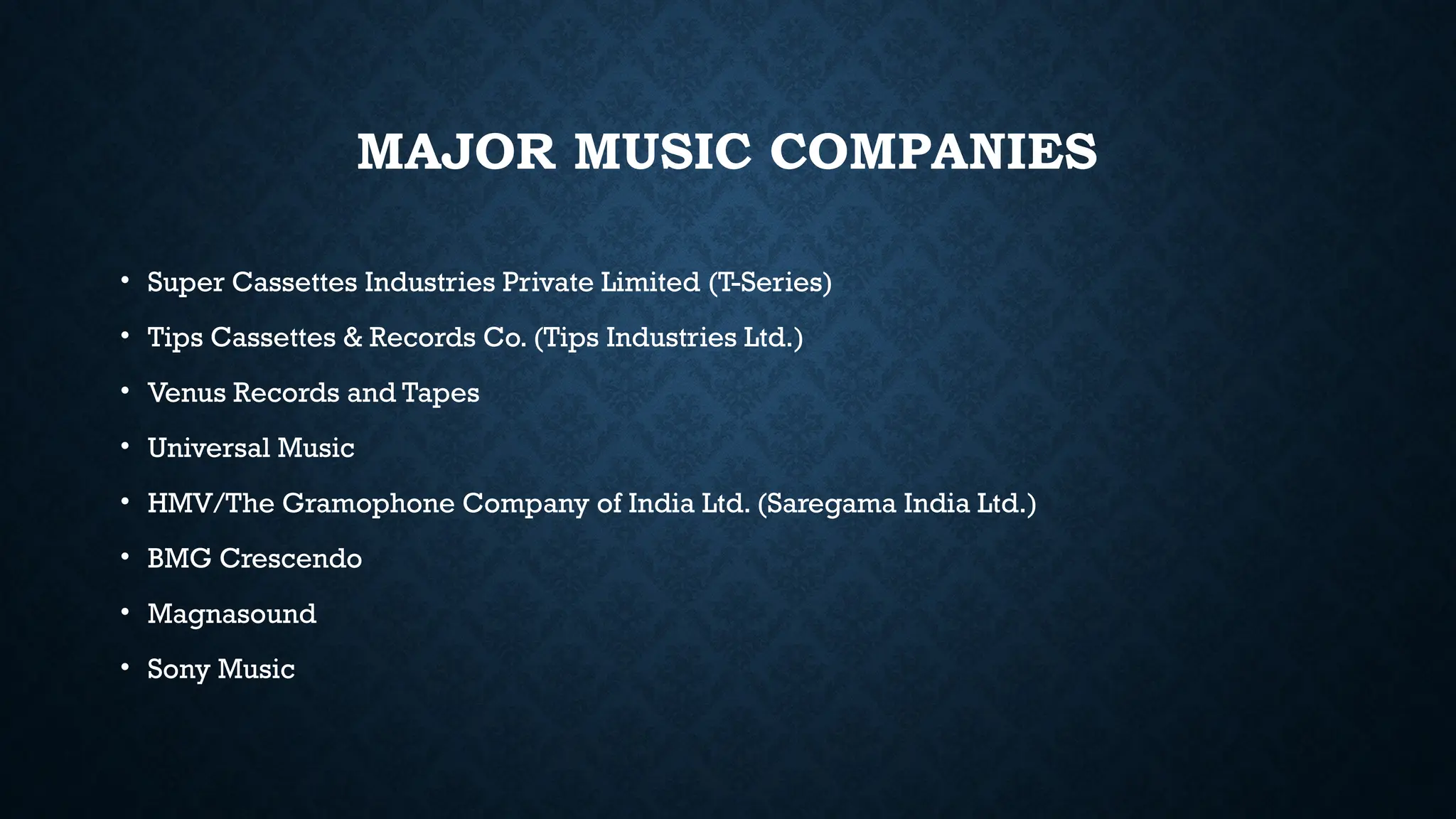 ANALOGUE COMPACT CASSETTE TAPES IN INDIA | PPTX