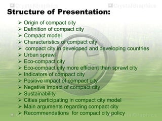 Compact city | PPTX