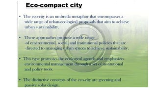 Compact city concept | PPTX