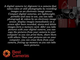 Compact digital camera | PDF