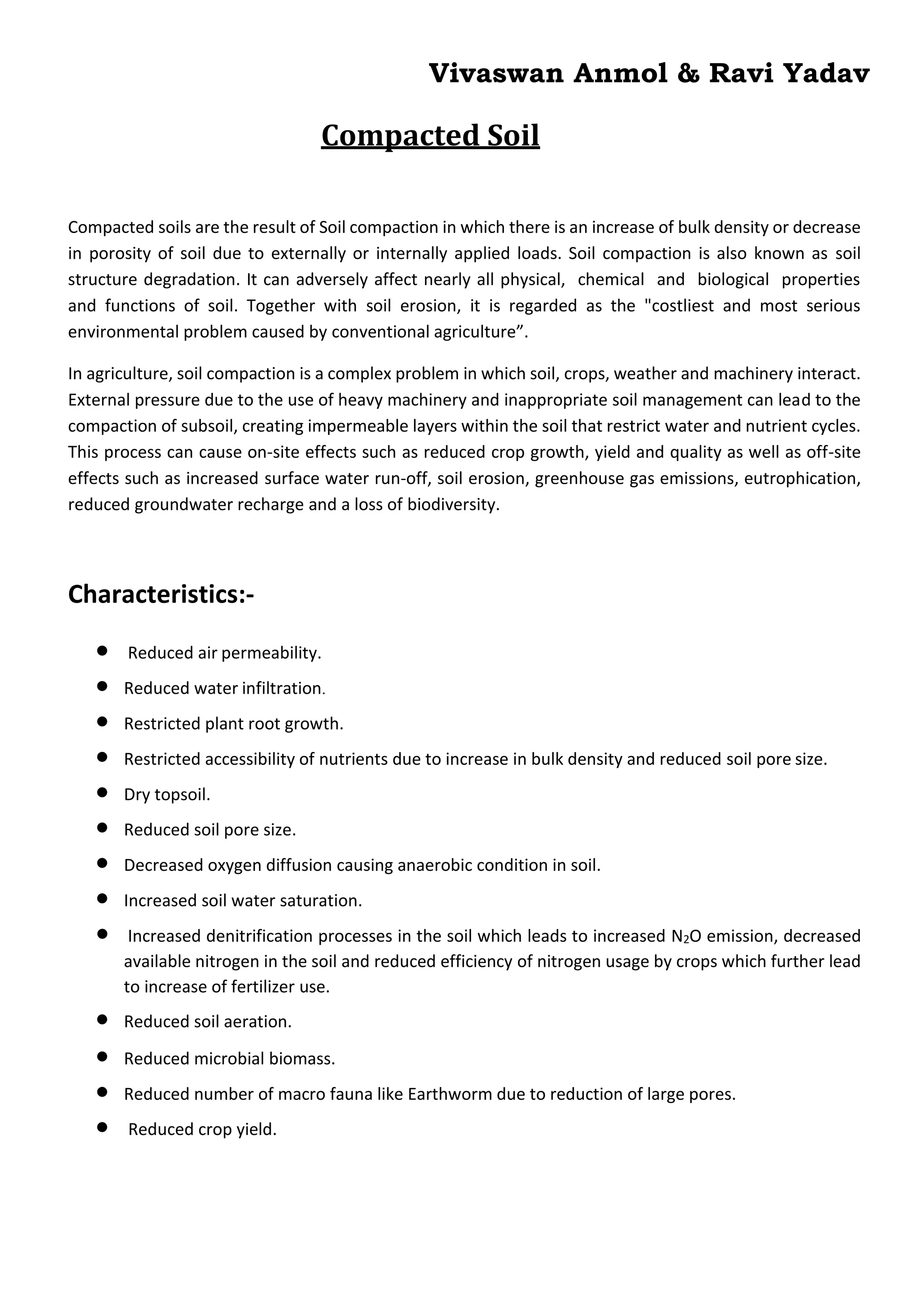 Compacted soil | PDF