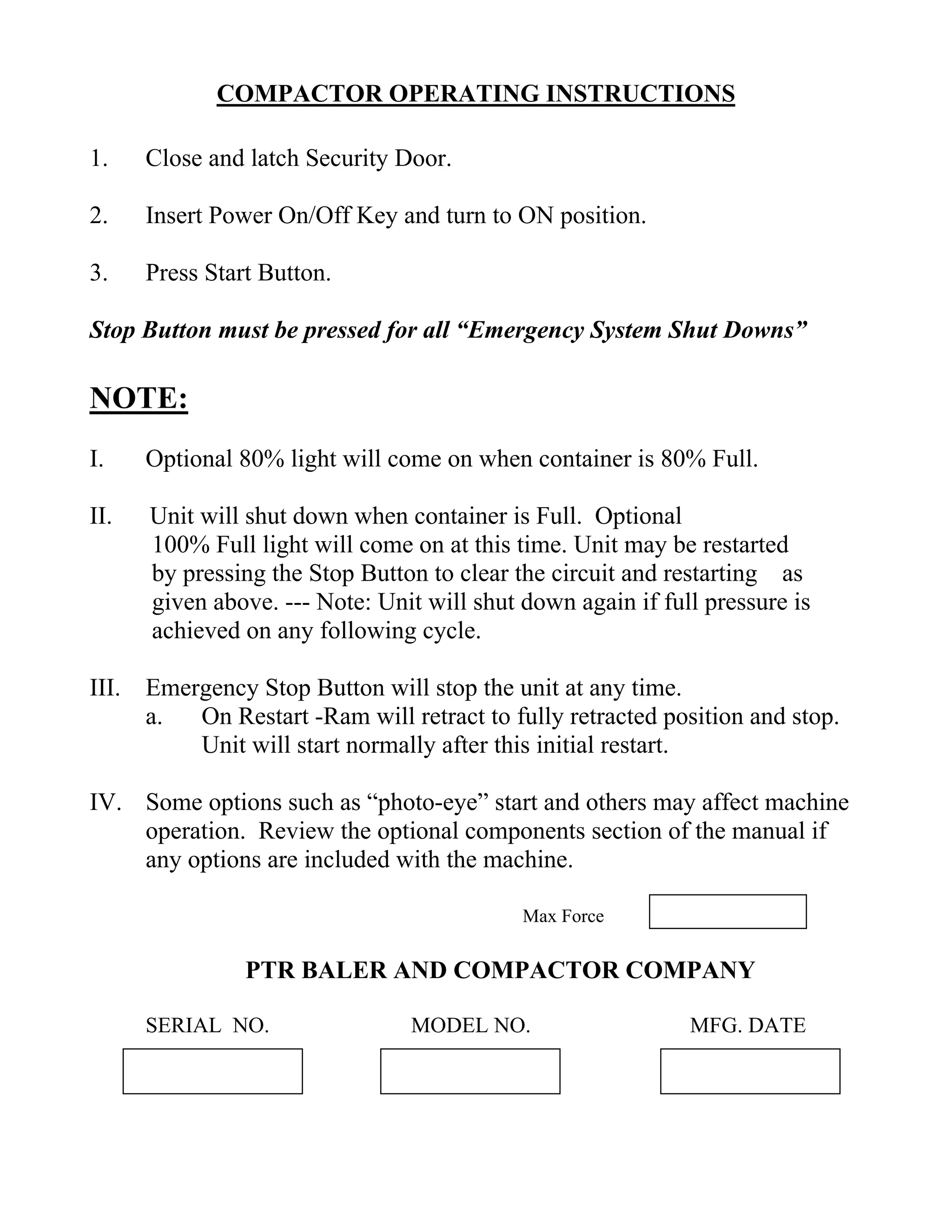 Compacteurs Hydraulique 1a | PDF